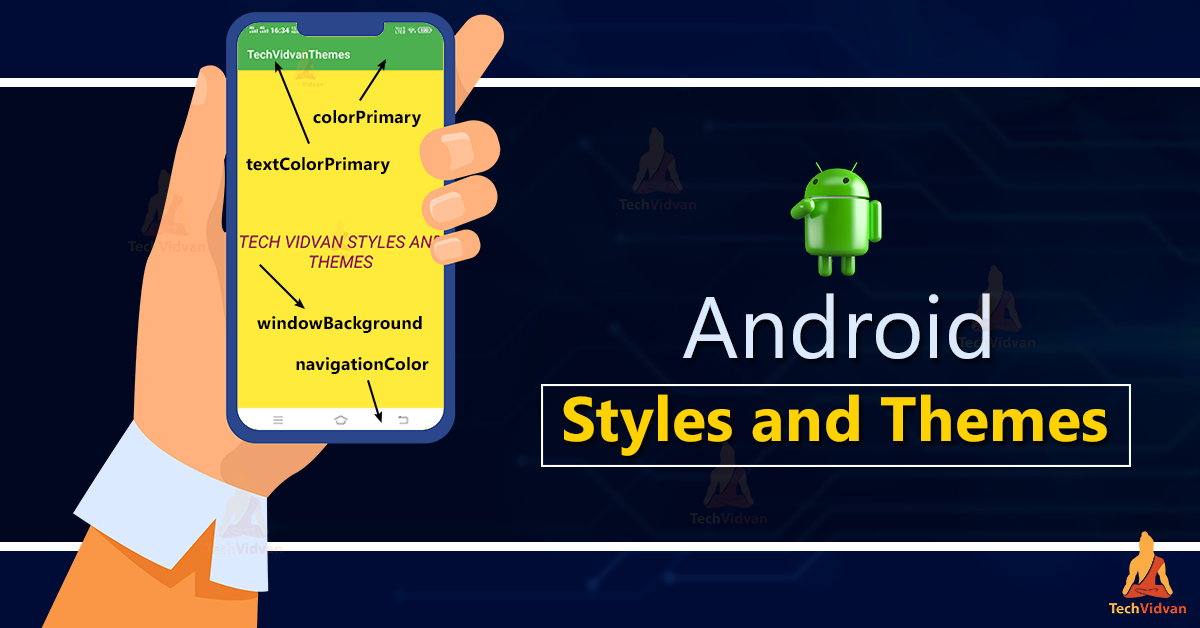 Android Styles And Themes - TechVidvan