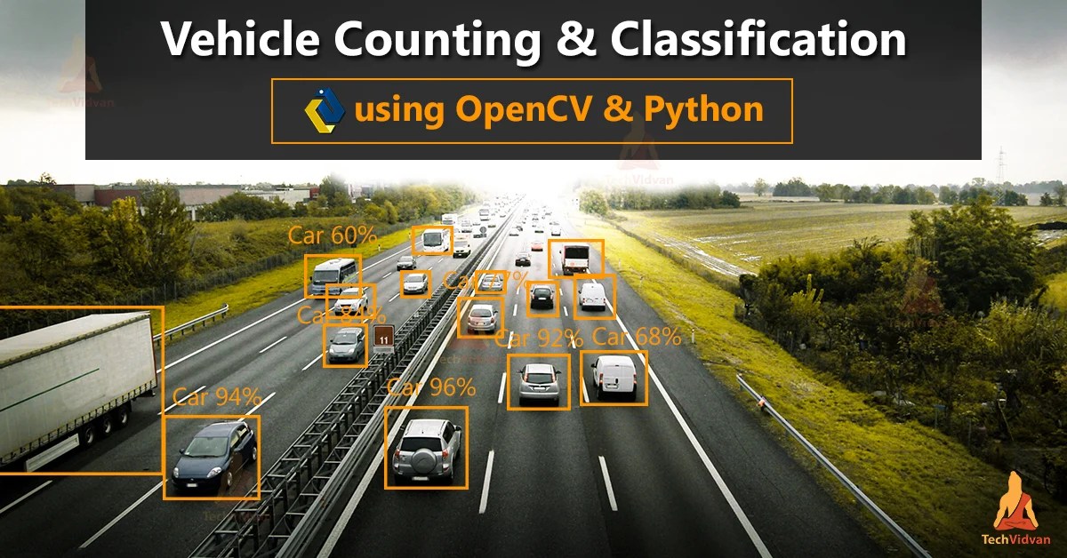 Vehicle Counting Classification And Detection Using Opencv And Python Techvidvan