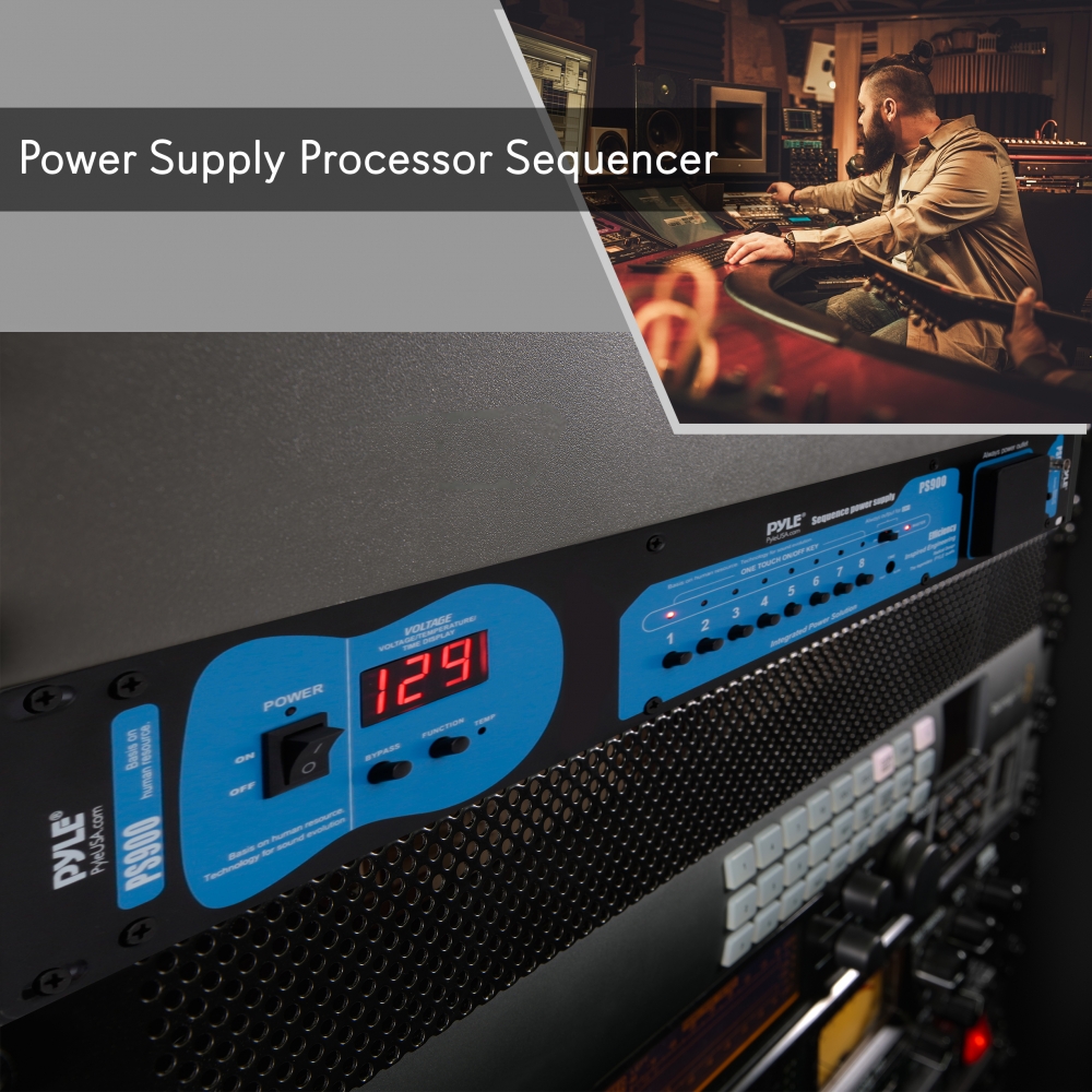 PYLE PS900 Power Supply Processor Sequencer - Power Conditioner Noise ...