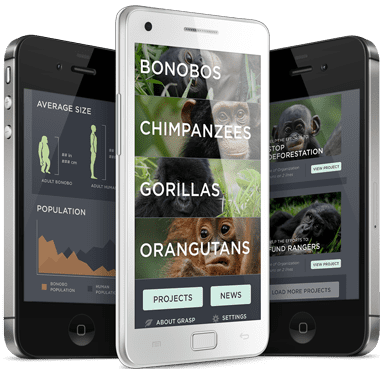 apeApp mobile app launched at Mobile East Africa to protect Apes