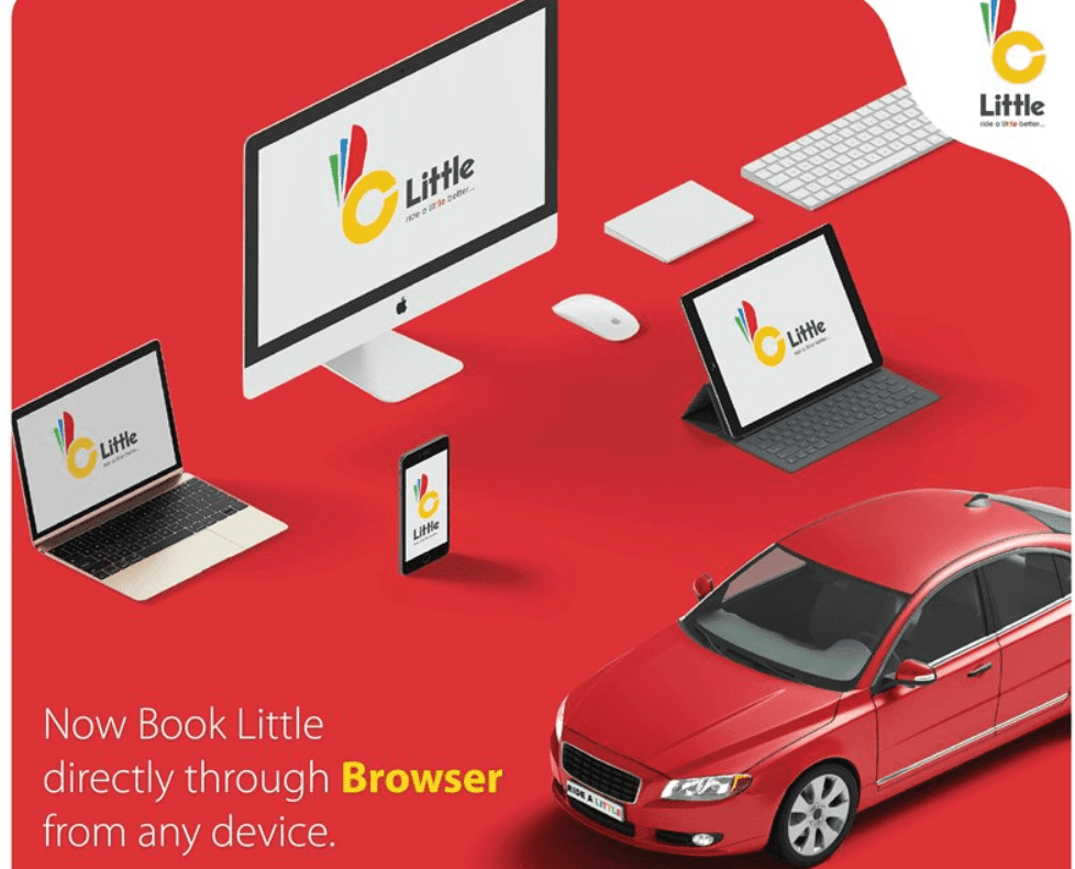 Little Now Lets You Book Cabs on the Web
