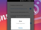 Invalid Parameter Error On Instagram How To Fix