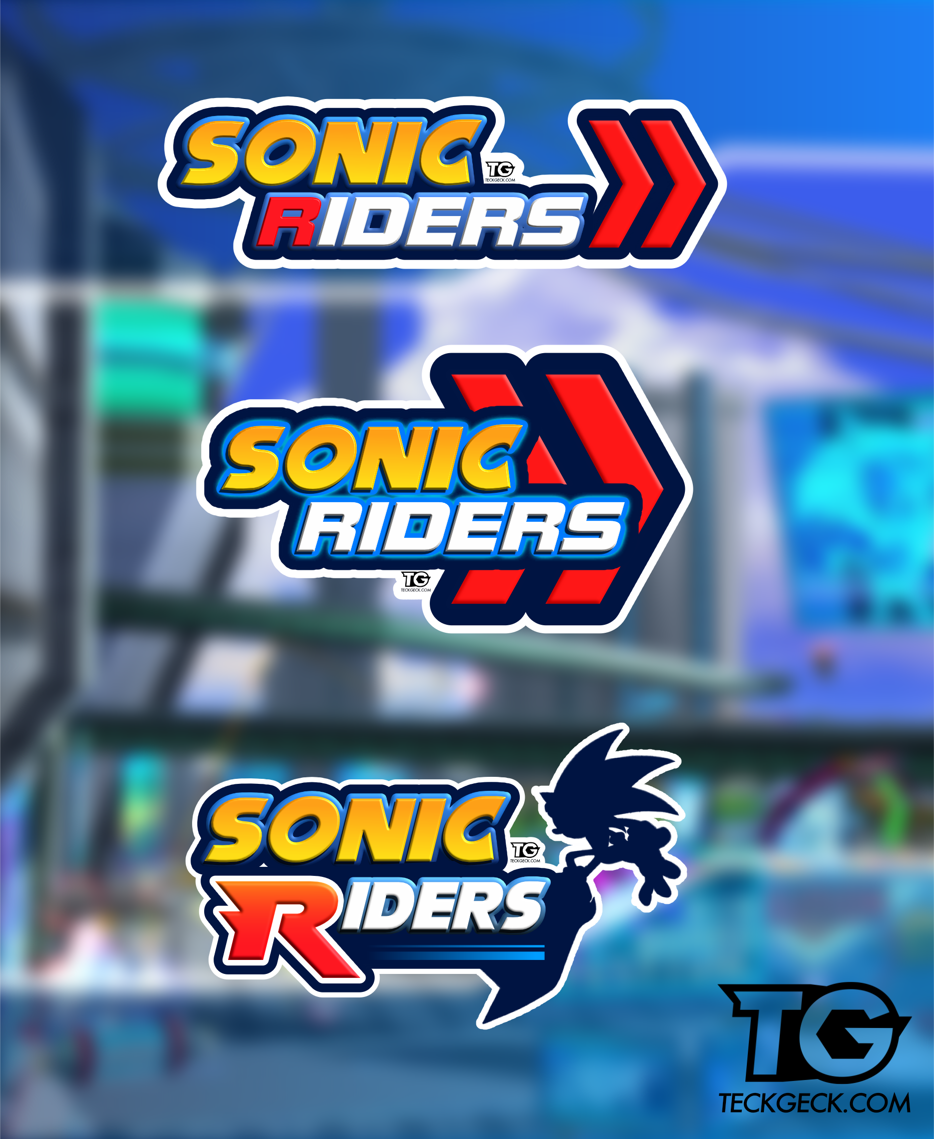 Sonic Riders Logos | TECKGECK.COM