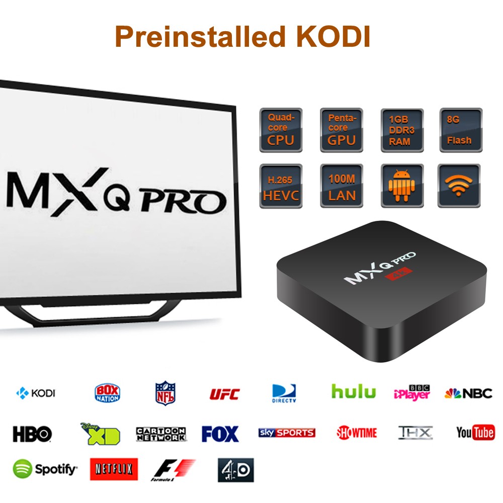 MXQ Pro 4K: descripción general, configuración, revisión y ...