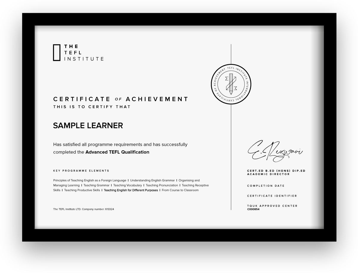 Teach Business English Online Course in UK | TEFL Institute | United ...