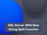 Sql Server 2016 New String Split Function Telefónica Tech
