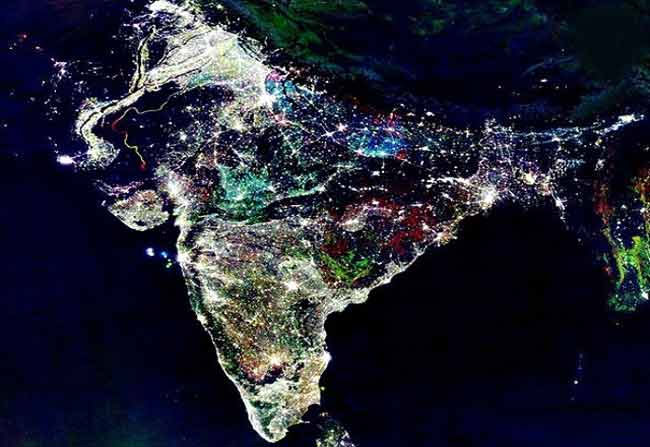 Indian Space Photo Of Diwali 2017 - Telugu Bullet
