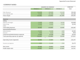 41 Free Income Statement Templates Examples Templatelab