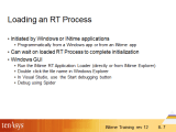Loading An Rt Process