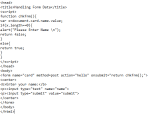 Javascript Validations Teqnogear
