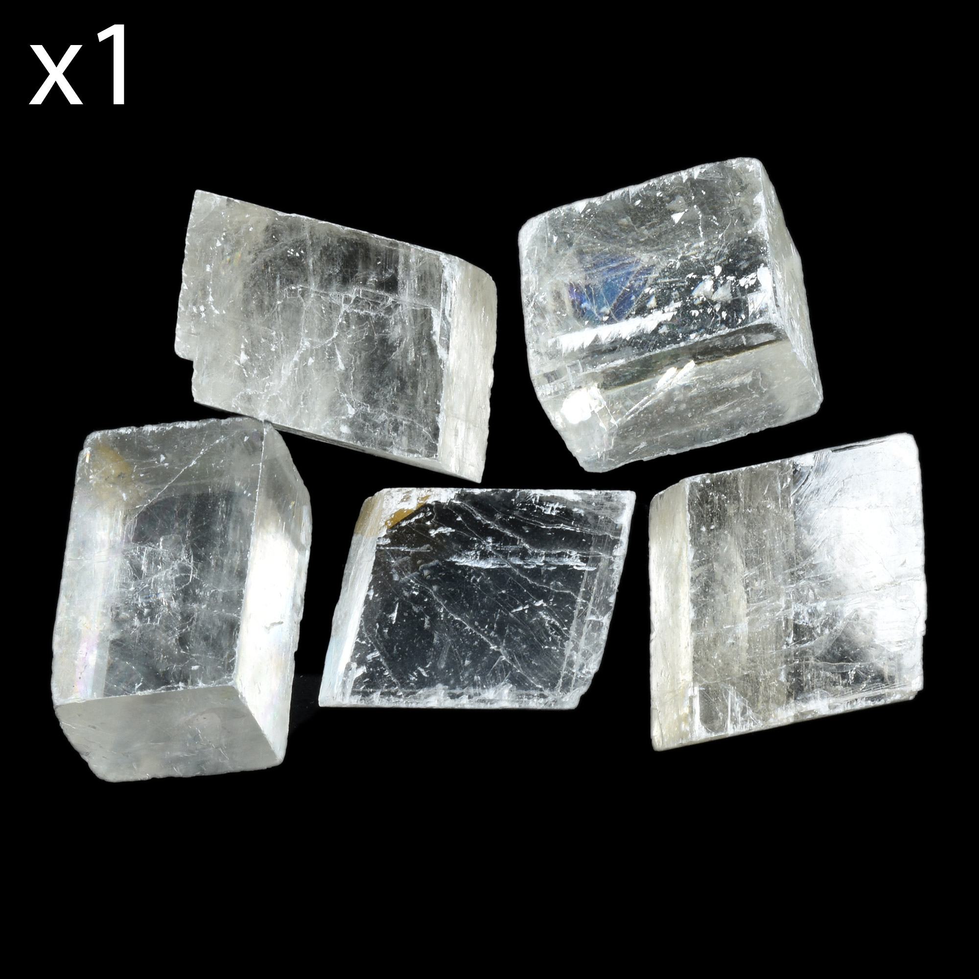 Optical Calcite - 35 - 40g Natural Rough Specimen - Terrarocks