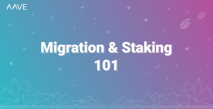 AAVE: Migración Y Staking 101 - Territorio Blockchain