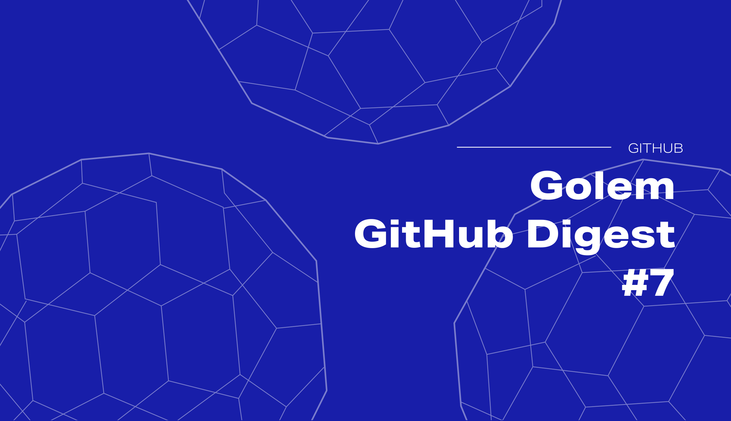 Golem GitHub Digest # 7: Descentralización Del Nuevo Mercado De Golem - Territorio Blockchain