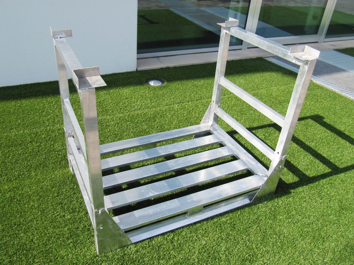 Pallet personalizzati su misura, pallet in alluminio | TE.SER