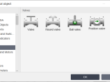 Project Screens Graphical Objects Valves Library