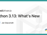Python 3 13 What S New Testdriven Io