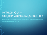 Python Gui Four Uut Gui Thread Tab Progressbar Slide1 Test Engineers