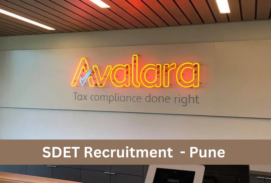 SDET recruitment at Avalara for Pune location | August 2023 | Apply now