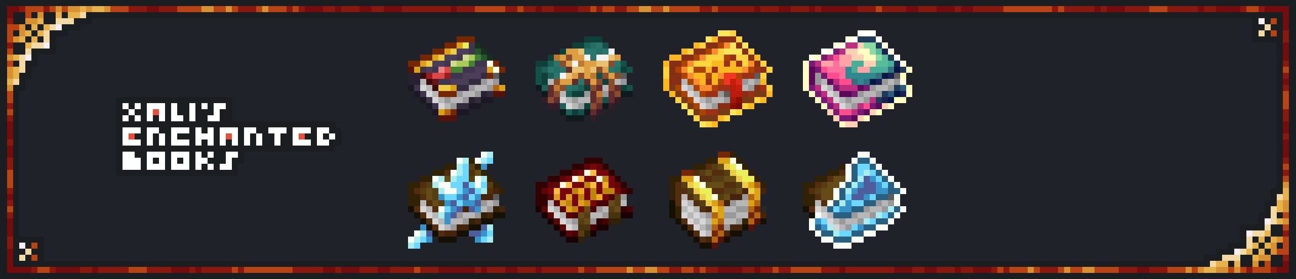 xali's Enchanted Books Texture Pack 1.20.1 → 1.19.4 | TexturesPack.com