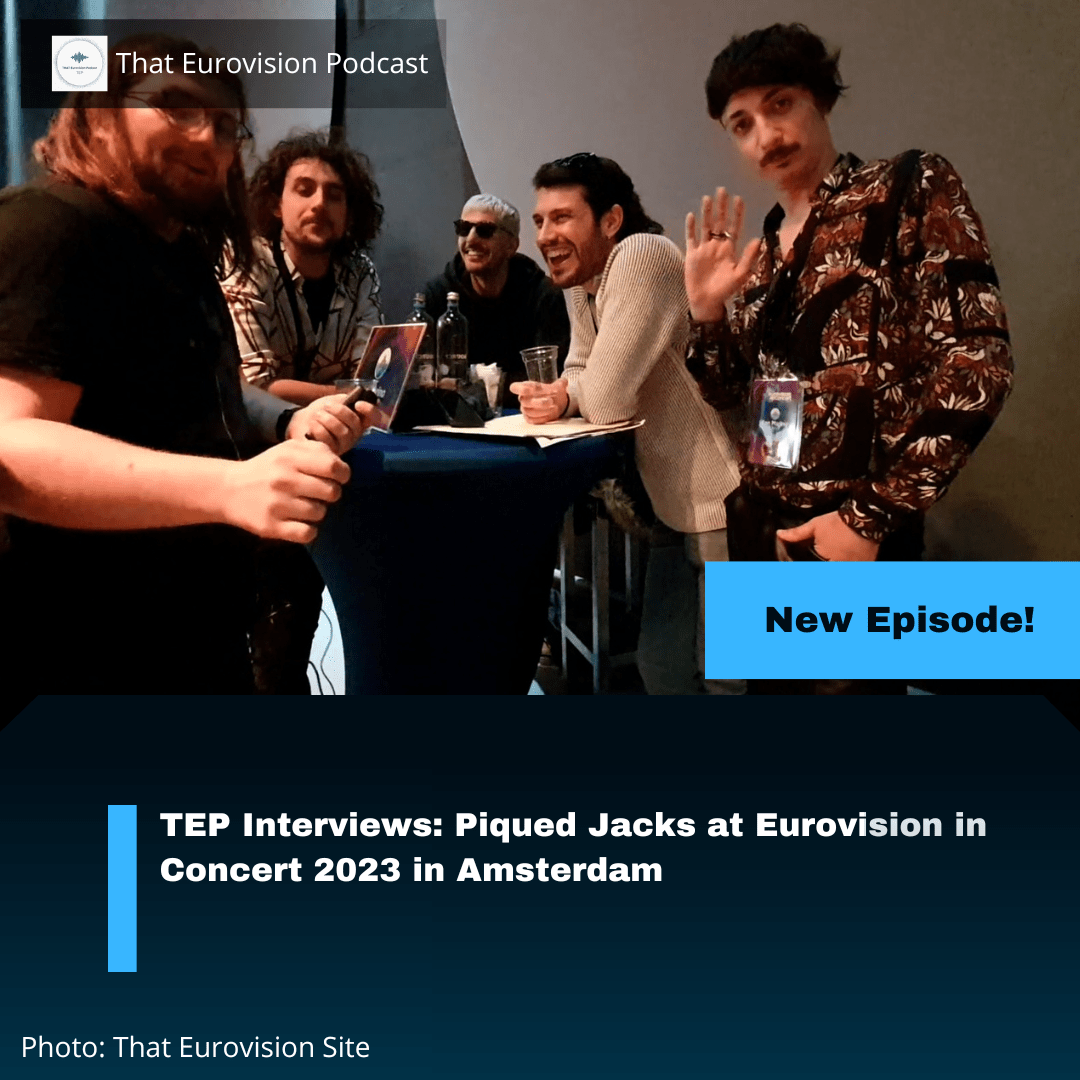 🇸🇲 TEP Interviews: Piqued Jacks at Eurovision in Concert 2023 - That ...