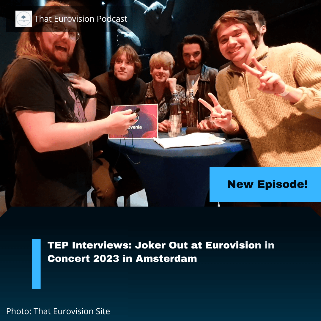 🇸🇮 TEP Interviews: Joker Out at Eurovision in Concert 2023 - That ...