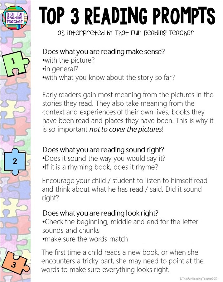 The Top 3 Reading Prompts For Emergent Readers That Fun Reading Teacher the-top-3-reading-prompts-for-emergent-readers-that-fun-reading-teacher