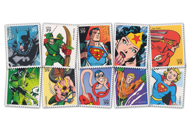 Westminster Collection Release DC Comics Boxed Stamps - The Aspiring ...