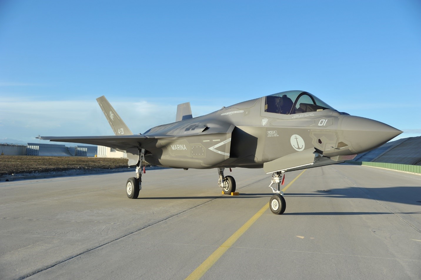 The First F-35B Assembled Outside The U.S. Delivered To The Italian ...
