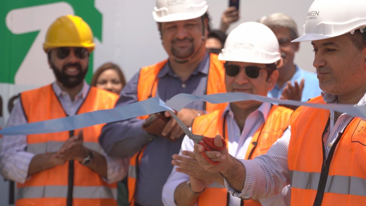 Groundbreaking ceremony of Zameen Development’s project ‘Zameen Opal ...