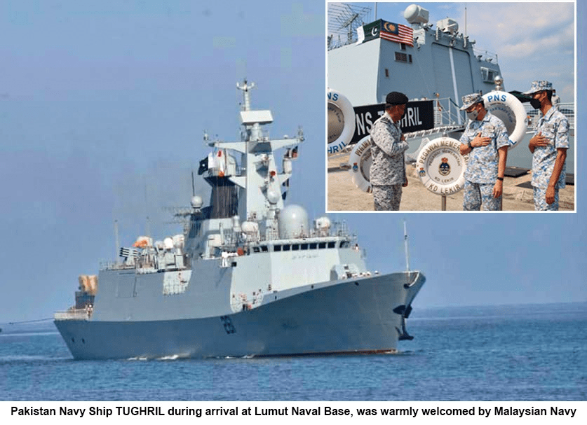 PNS Tughril Visits Malaysia and Participates in Bilateral Naval Drill ...