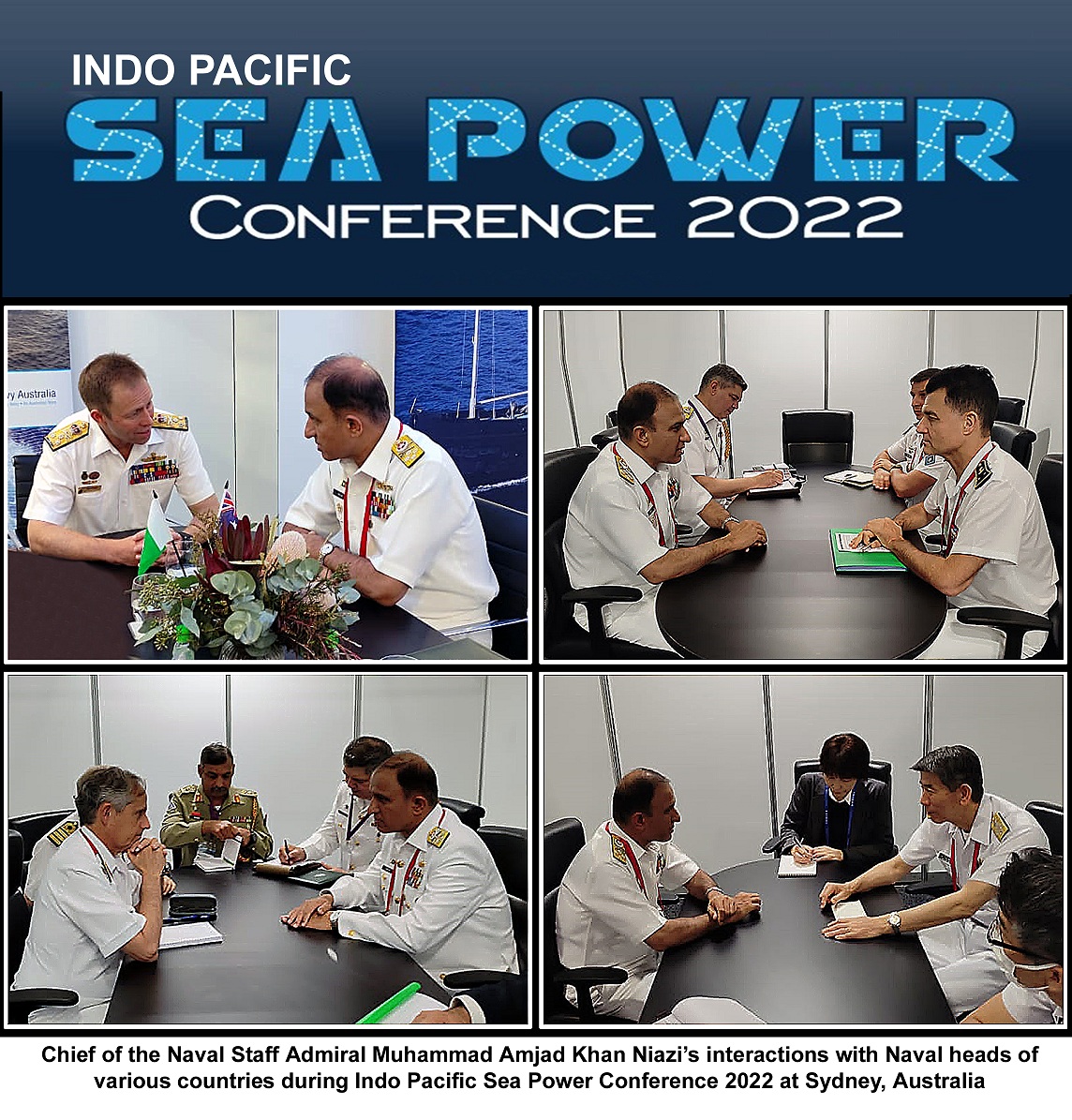 Naval Chief Attends Indo Pacific Sea Power Conference – Daily The Azb