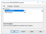 Enable Encryption For Microsoft Sql Server Connections