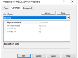 Enable Encryption For Microsoft Sql Server Connections