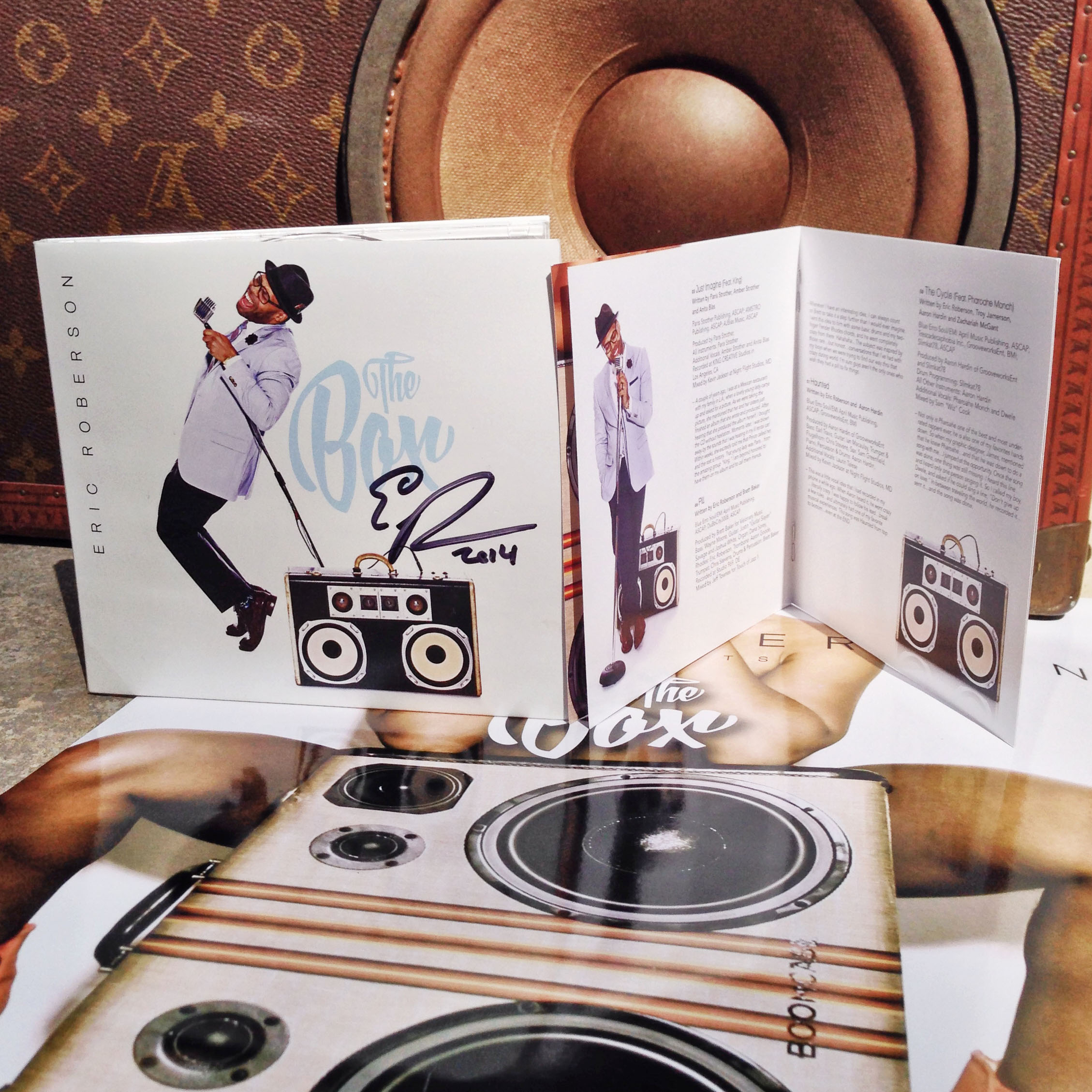 Eric Roberson Album Cover With BoomCase | The BoomCase©