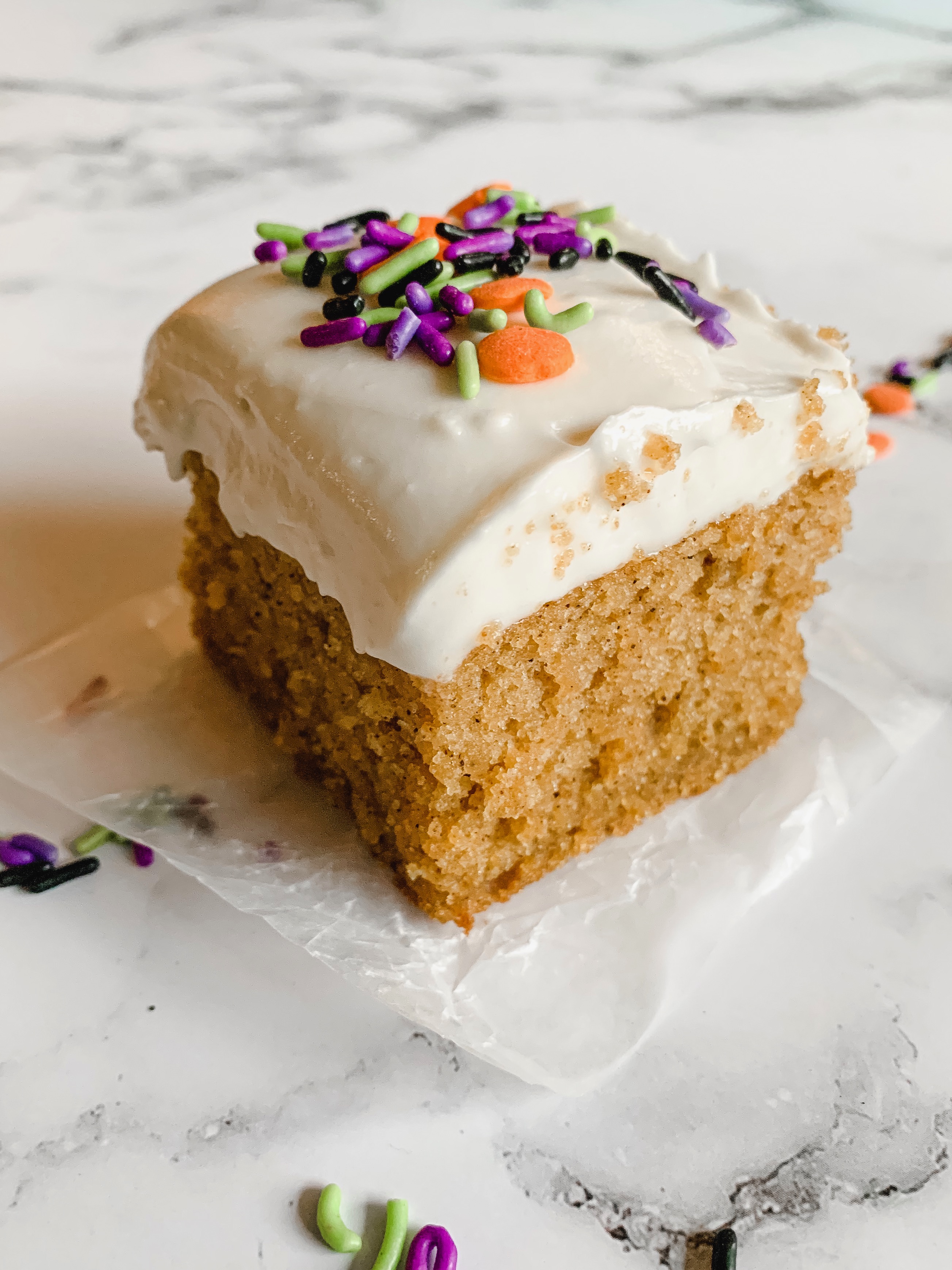 Gluten-Free Pumpkin Cake - The Breadless Brunette