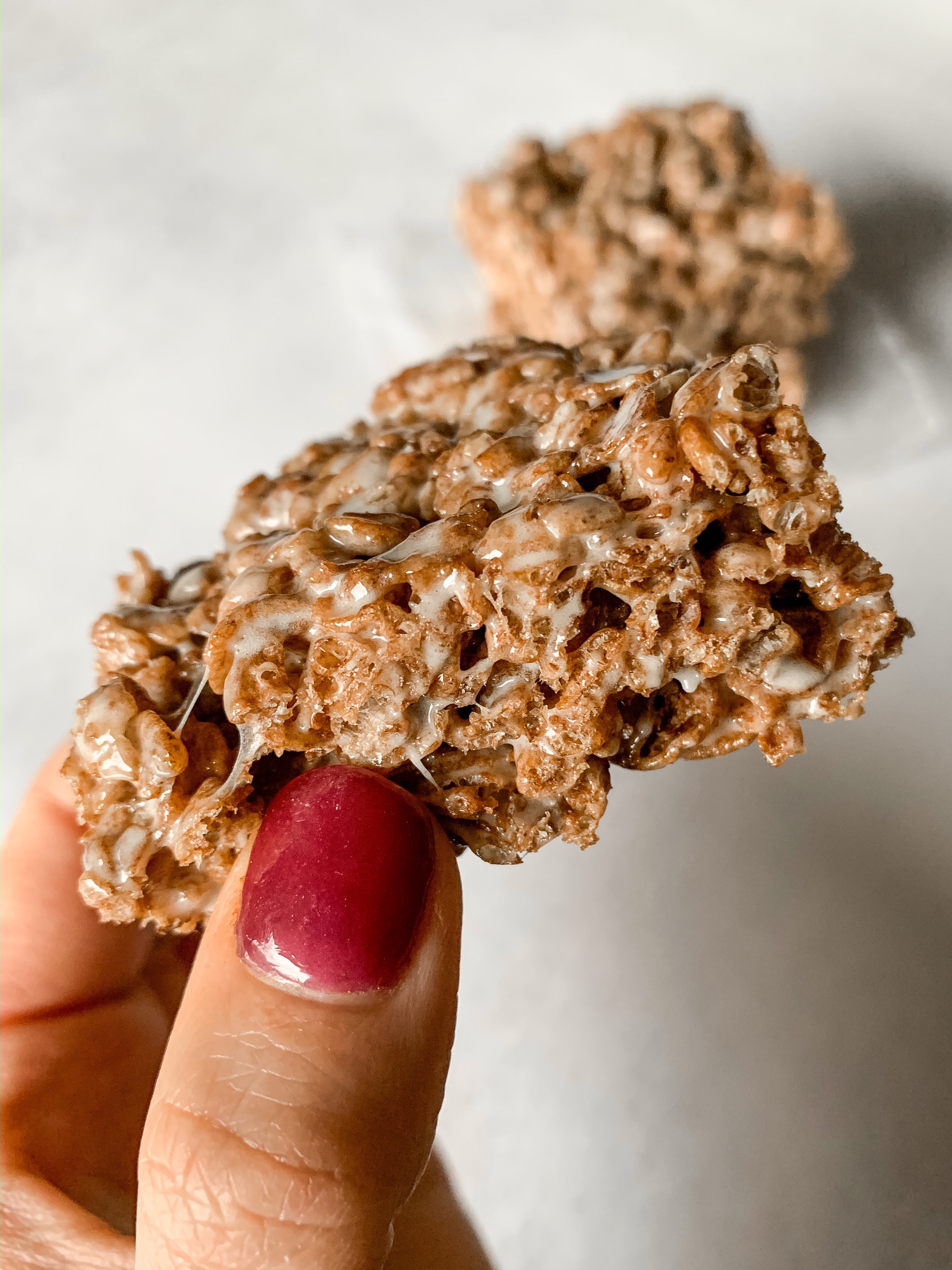 Gluten-Free Cocoa Rice Crispy Treats - The Breadless Brunette