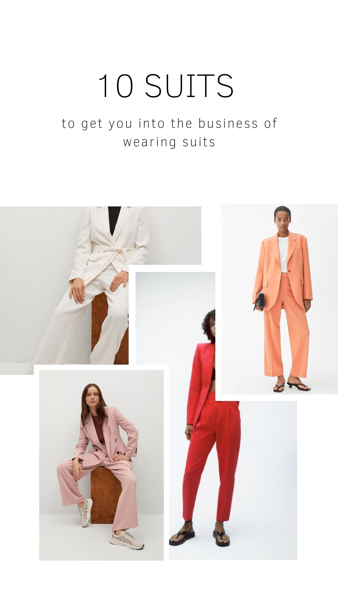 Casual office outfits inspo - Ten suits to get you into the business of ...