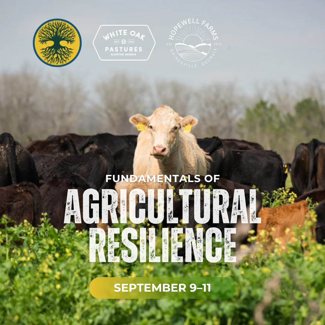 Fundamentals Of Agricultural Resilience September 9 11 2026 Center