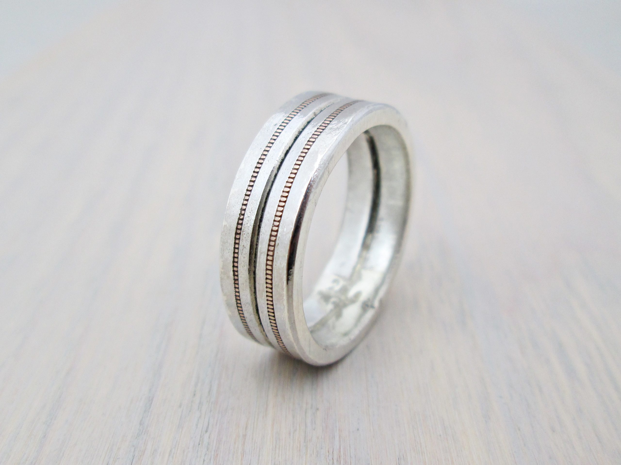 Double Band Guitar String Ring | The Chestnut Forge