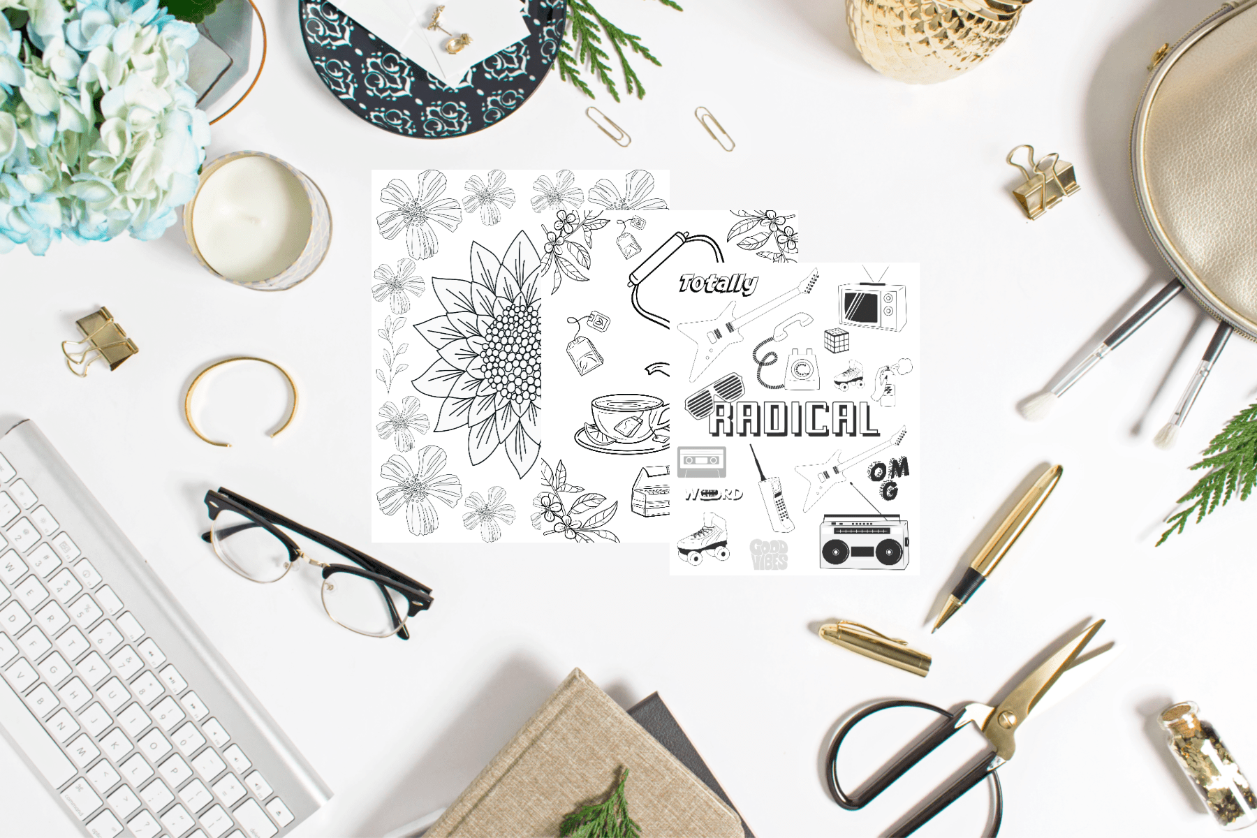 24 Free Printable Coloring Pages You Can Download Right Now - The ...