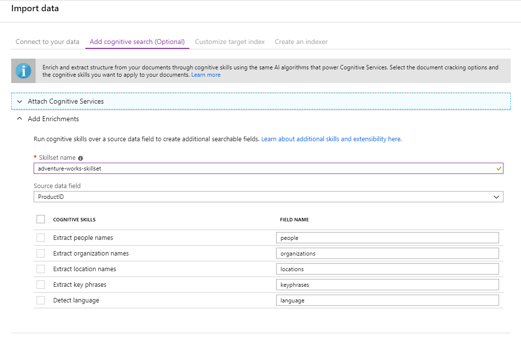The Code Blogger - Setup Azure Search on SQL Azure Database