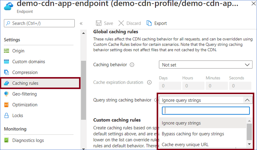 The Code Blogger - Azure CDN – Query strings and caching behavior The Code Blogger - Azure CDN – Query strings and caching behavior