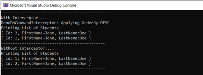The Code Blogger Net Ef Core Interceptors To Modify Database Commands