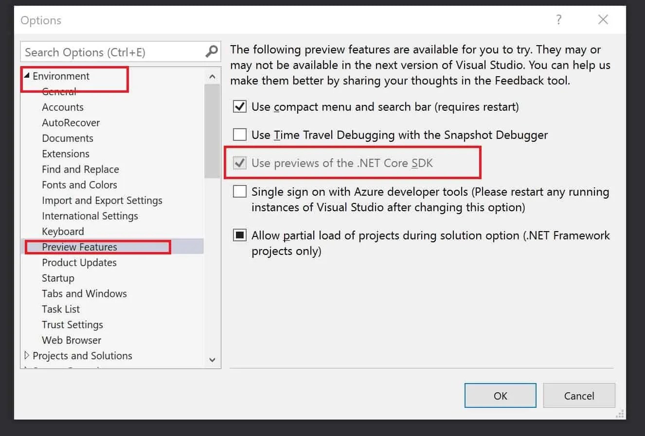 Resolved: .NET Core 3.0 not showing in Visual Studio 2019 | TheCodeBuzz