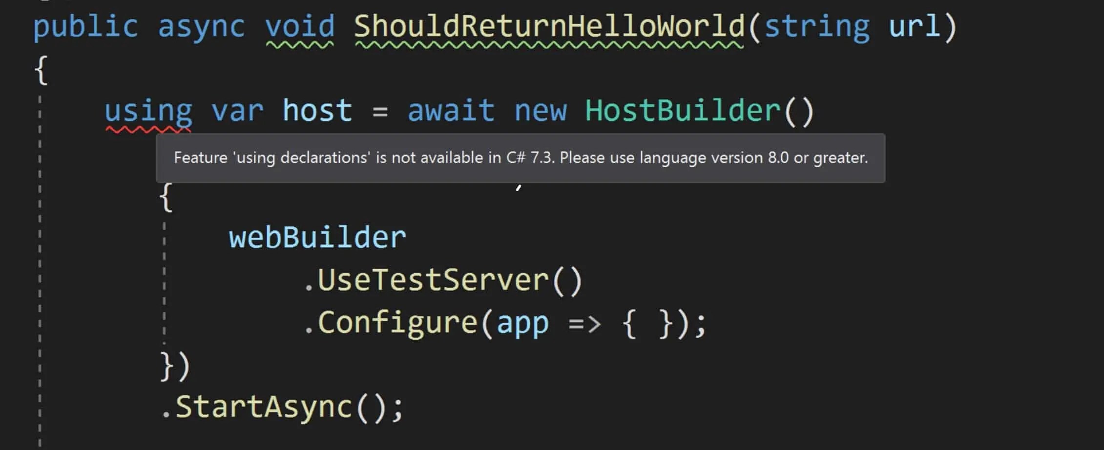 How to Enable C# Language Version-Guidelines - TheCodeBuzz