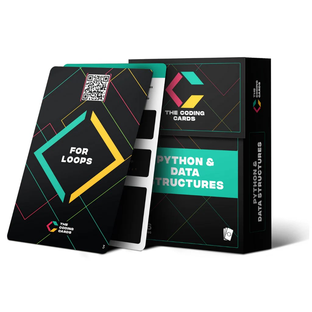 Python And Data Structure Flashcards The Coding Cards