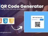 Qr Code Generator Using Html Css Javascript