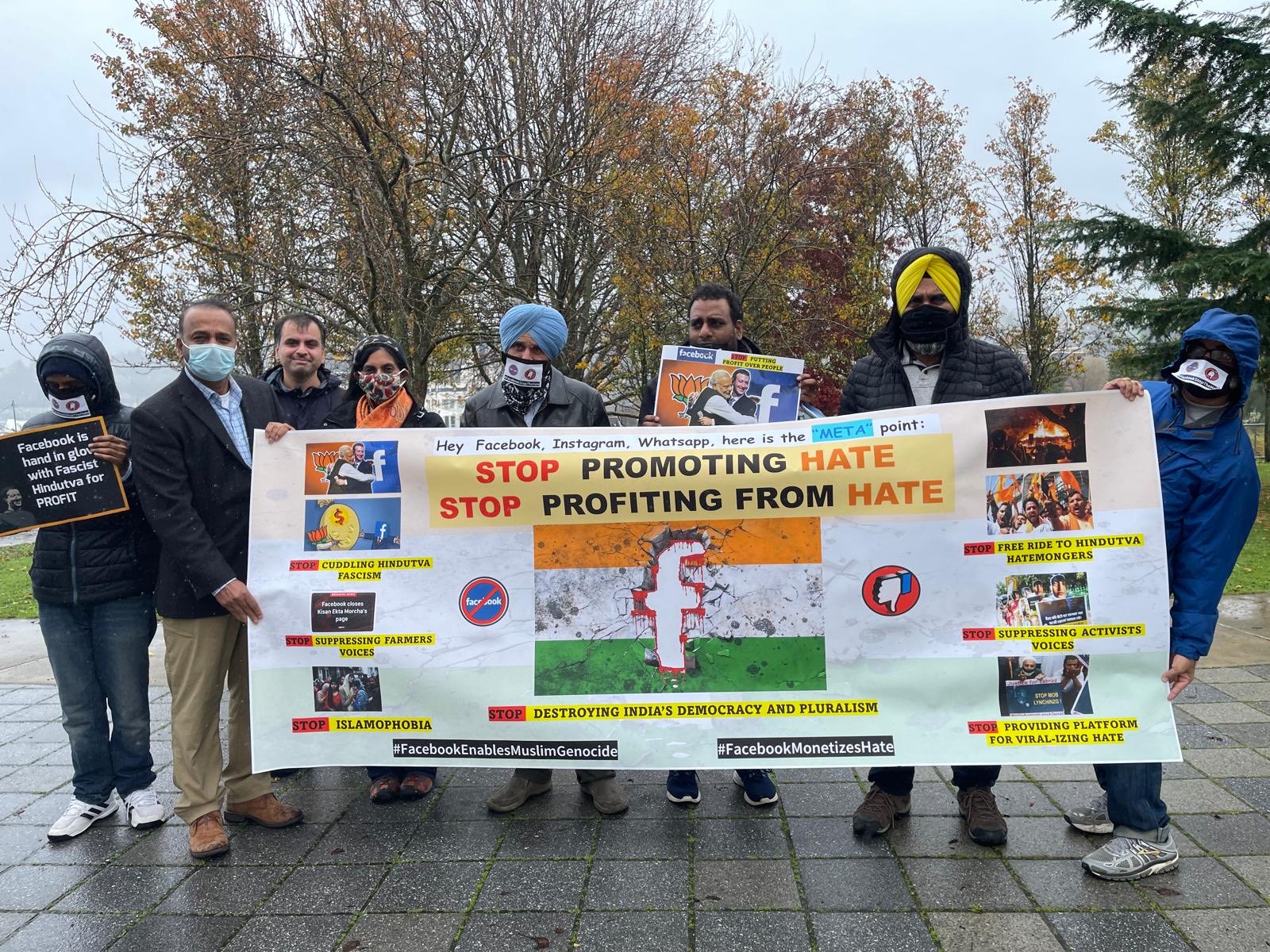 Hundreds Of Demonstrators Across USA Protest Facebook’s Role In Anti ...