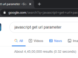 Javascript Get Url Parameters