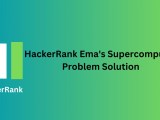Hackerrank Ema S Supercomputer Solution